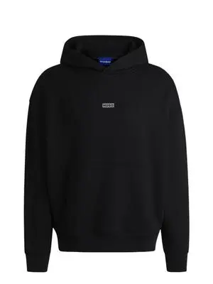 Hugo Boss Hugo Nazardo Hoodie With Kangaroo Pocket Black