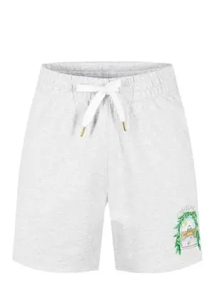 CASABLANCA Casablanca Elastic Waist Shorts With Drawstring And Pockets