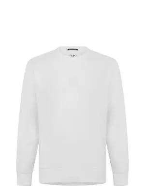 C.P. COMPANY Logo Sweatshirt - White