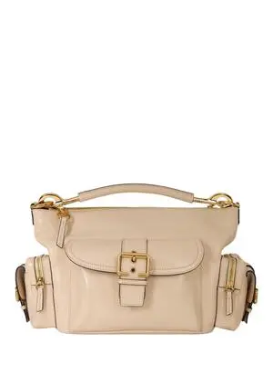 CHLOÉ Chloe Leather Camera Bag With Buckle Detail