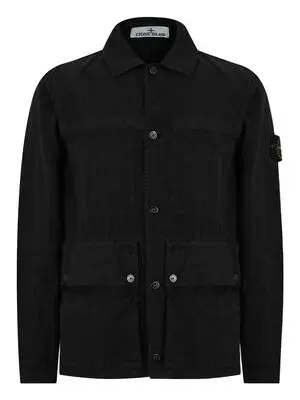 Stone Island Multi-pocket Workwear Jacket - Black