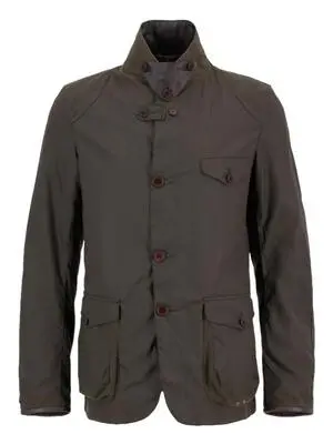 BARBOUR Barbour Beacon Sports Jacket With High Collar And Button Fastening