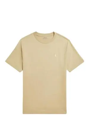 Polo Ralph Lauren Polo Ralph Lauren Embroidered Short-Sleeved T-Shirt Nude