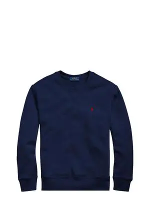 Polo Ralph Lauren Polo Ralph Lauren Crew Neck Long Sleeve Sweatshirt With Embroidered Pony Black