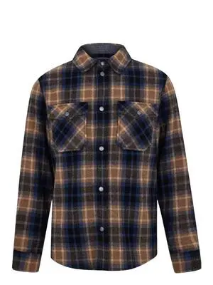 Woolrich Alaskan Melton Overshirt - Black