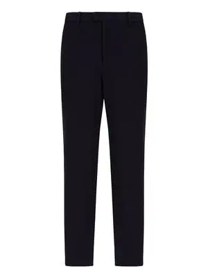 Emporio Armani Tailored Trousers - Black