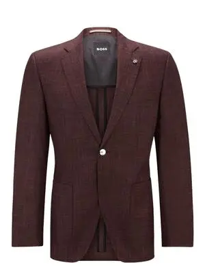 Hugo Boss Single-breasted Blazer - Red
