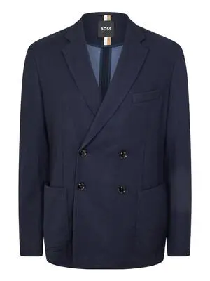 Hugo Boss Single-breasted Blazer - Black