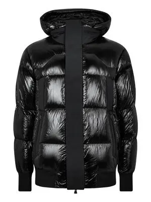Hugo Boss Hooded Down Jacket - Black