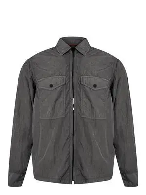 Hugo Boss Zip Shacket - Black