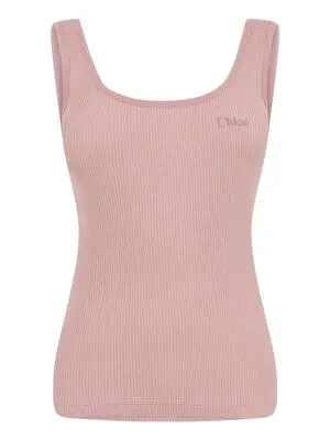 Chloé Knitted Vest - Pink