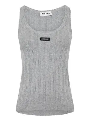 Miu Miu Versatile Vest - Grey