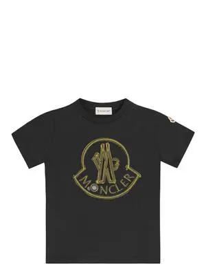 Moncler Logo Crew Neck T-shirt - Green