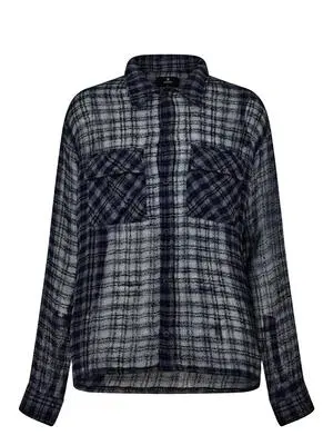 REPRESENT Plaid Shirt - Black