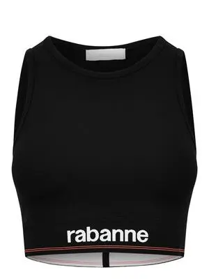 Rabanne Logo Vest - Black