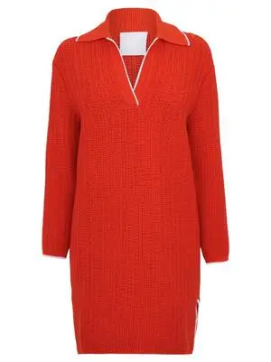 GIVENCHY Givenchy Embroidered Knit Mini Dress