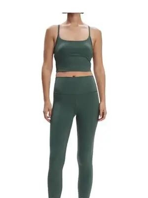 Varley Square Neck Sports Vest - Green