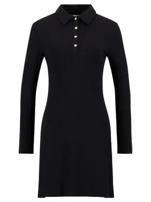 BARBOUR Barbour Ribbed Mini Dress With Button Detail