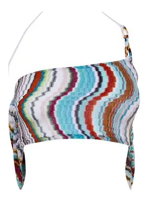 Missoni Missoni Multi-colored Knitted Tank Top Multicolor