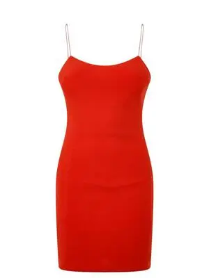 Jacquemus Spaghetti Strap Dress - Red