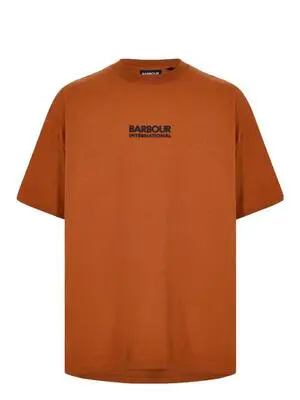 Barbour Oversized Collins T-shirt - Brown