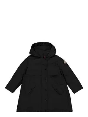 Moncler Hooded Parka Down Jacket - Black