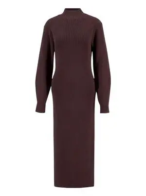 Barbour Kaia Knit Dress - Chocolate