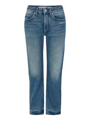 Off-White Straight-leg Jeans - Blue