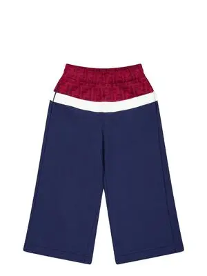 Fendi Logo Waist Track Pants - Blue
