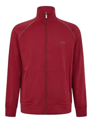 HUGO BOSS Hugo Boss Mix Match Full-Zip Fleece Top