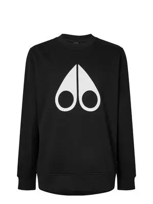 Moose Knuckles Essential Logo Sweatshirt - Black