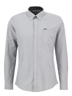 Barbour Marsden Tailored Long-sleeved Shirt - Gray