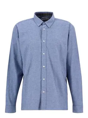 Barbour Sealane Relaxed Long-sleeved Shirt - Blue