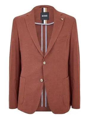 Hugo Boss Minimalist Blazer - Brown