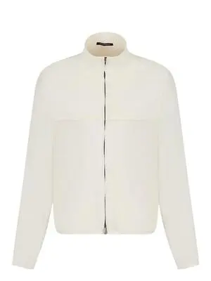 Emporio Armani Stand Collar Zip-up Jacket - No