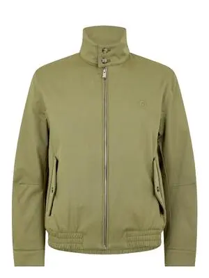 Hugo Boss Stand-up Collar Bomber Jacket - Green
