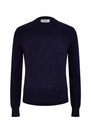 AMI Paris Crew Neck Pullover - Black