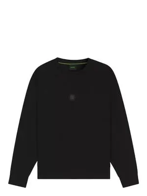 Hugo Boss Logo Crewneck Jumper - Black