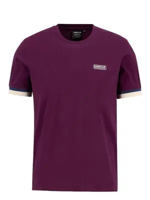 Barbour Evan Tipped T-shirt - Red