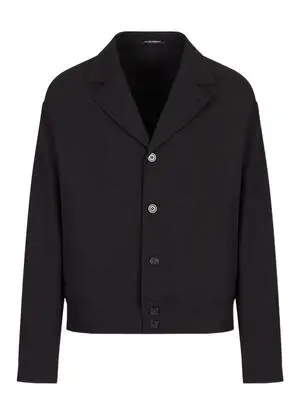 EMPORIO ARMANI Emporio Armani Cropped Blazer Cardigan