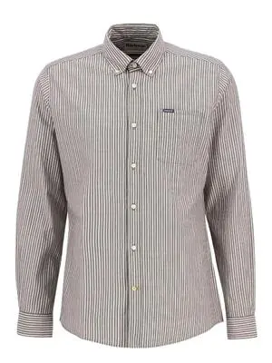 Barbour Long Sleeve Shirt - Gray
