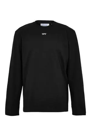 OFF-WHITE Logo Long-Sleeve T-Shirt