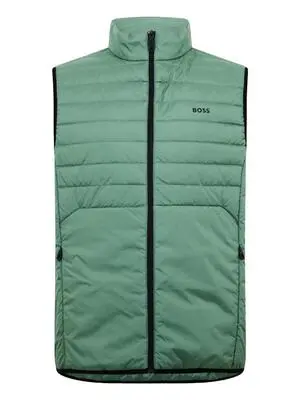 Hugo Boss Urbanex Horizontal Quilted Gilet - Green