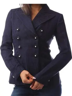 Emporio Armani Double-breasted Blazer - Multi Colour