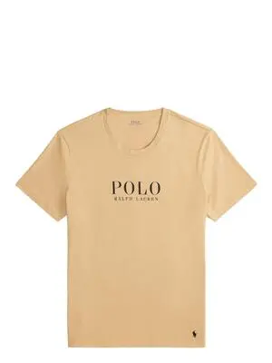 Polo Ralph Lauren Classic Crew Neck Short-sleeve T-shirt Nude