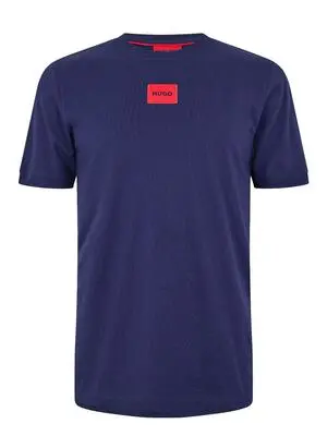 Hugo Boss Logo Crew-neck T-shirt - Blue