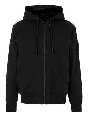 Moose Knuckles Tilden Bunny Bomber Jacket - Black