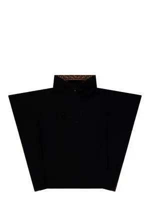 Fendi Logo Shawl - Black