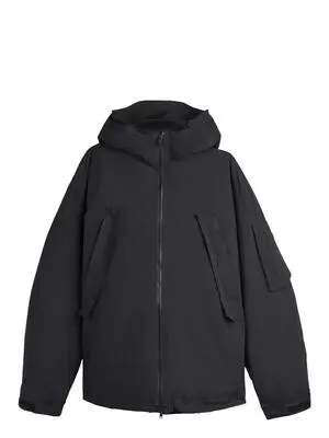 Y3 Hooded Zip-up Jacket - Black