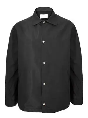 Givenchy Long Sleeve Collared Jacket - Black